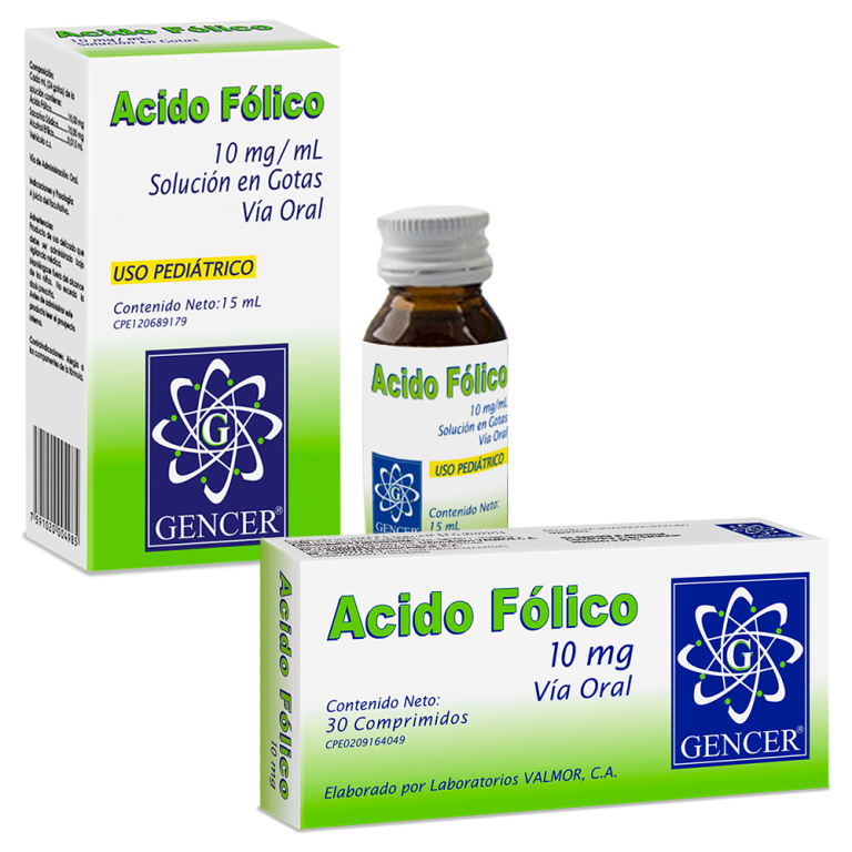 Ácido Fólico - Laboratorios Valmor, C.A.