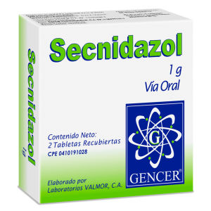 Secnidazol - Laboratorios Valmor, C.A.