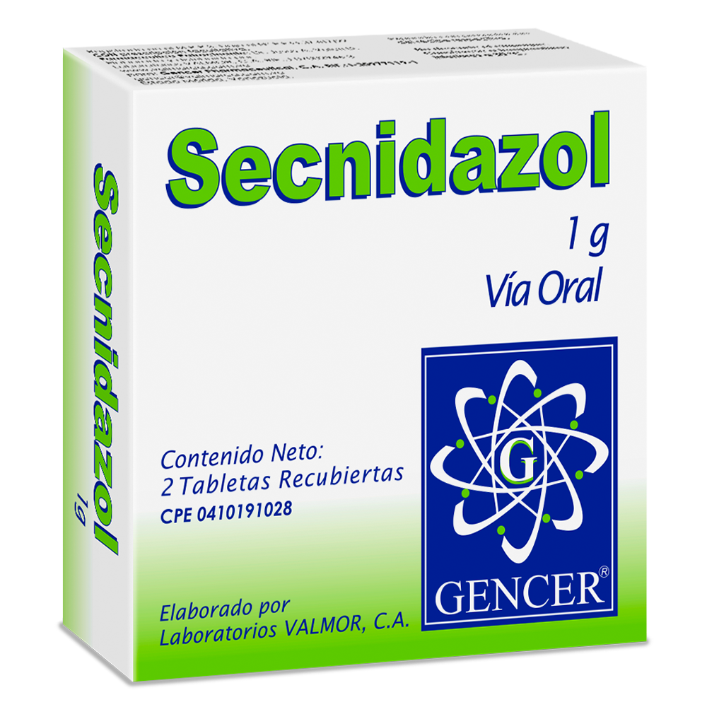 Secnidazol - Laboratorios Valmor, C.A.